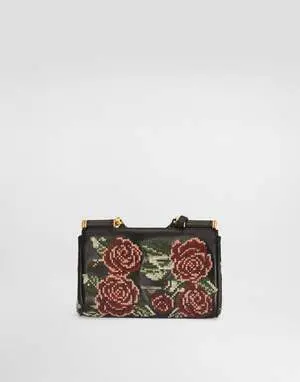 Dolce & Gabbana Mini My Sicily Handbag With Fine Stitch Embroidery - Multicolor