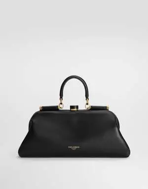 Dolce & Gabbana Medium Grandma Handbag In Plongé Nappa Leather