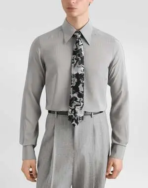 Dolce & Gabbana Abstract-print Twill Tie - Multicolor