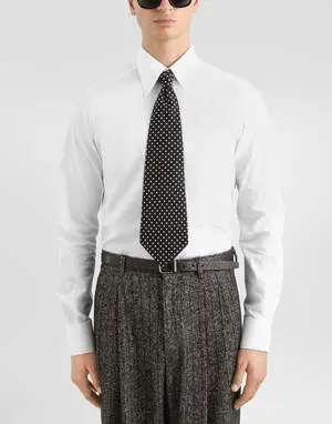 Dolce & Gabbana Polka Dot Jacquard Tie