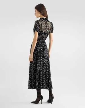 Dolce & Gabbana Floral-print Chiffon Dress