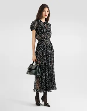 Dolce & Gabbana Floral-print Chiffon Dress