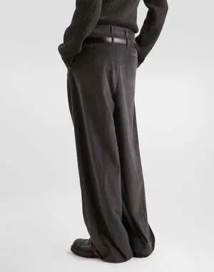 Dolce & Gabbana Velvet Trousers - Grey