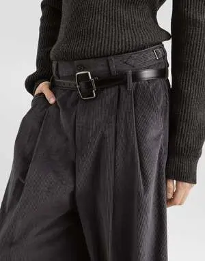 Dolce & Gabbana Velvet Trousers - Grey