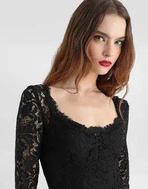 Dolce & Gabbana Cordonetto Lace Dress