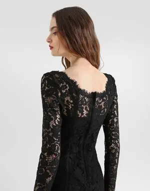 Dolce & Gabbana Cordonetto Lace Dress