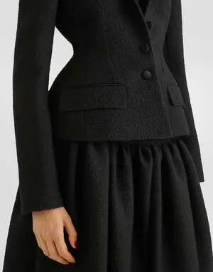 Dolce & Gabbana Single-breasted Wool Jacket