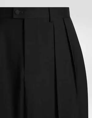 Dolce & Gabbana Wool Gabardine Trousers