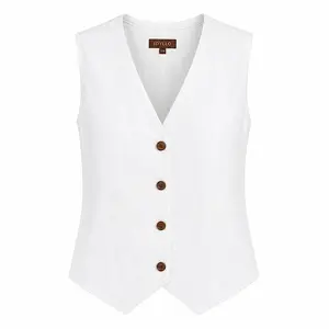 IDYLLO Linen Vest