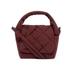 LEFRIK Ani Mini Bag Braided Burgundy - Red