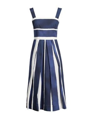 Dolce & Gabbana Midi Dress Size Cotton - Navy