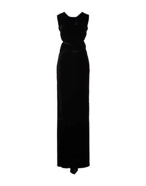 Rick Owens Maxi Dress Size Viscose, Silk