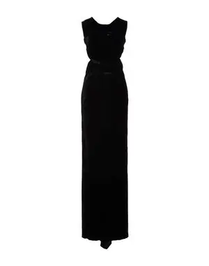 Rick Owens Maxi Dress Size Viscose, Silk