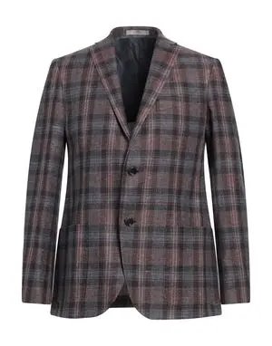 CC COLLECTION CORNELIANI Blazer Brick Size Linen, Cotton