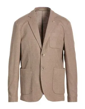 AT.P.CO At. P.co Blazer Sand Size Polyester, Viscose, Cotton, Polyamide
