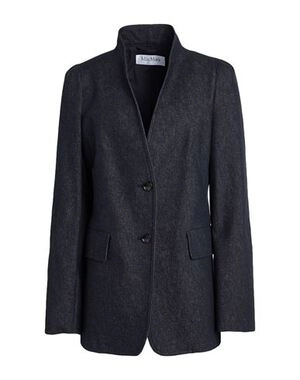 Max Mara Sfilata Blazer Midnight Size Cotton - Blue
