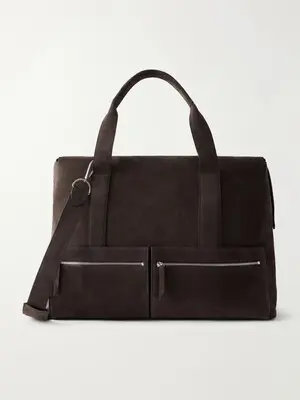 METIER Racer 53 Suede Weekend Bag - Brown