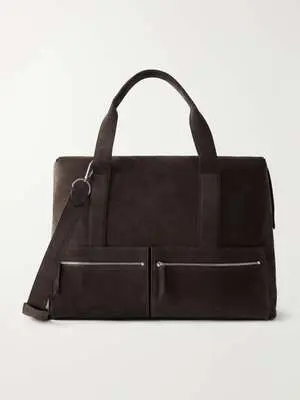 METIER Racer 53 Suede Weekend Bag - Chocolate