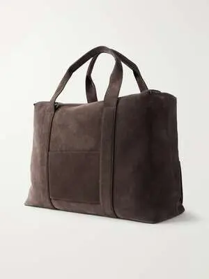 METIER Racer 53 Suede Weekend Bag - Chocolate