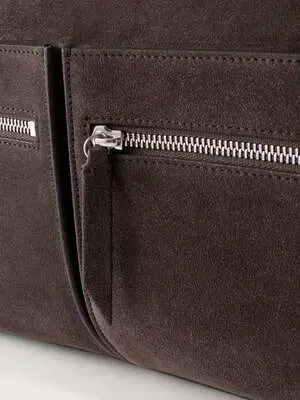 METIER Racer 53 Suede Weekend Bag - Chocolate