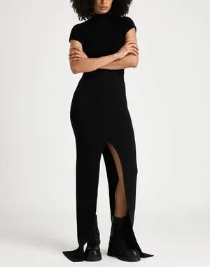 Rick Owens Maxi Skirt Size Virgin Wool