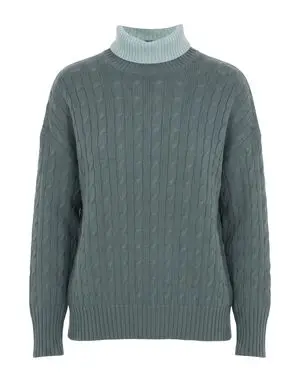 DRUMOHR Turtleneck Slate Size Cashmere
