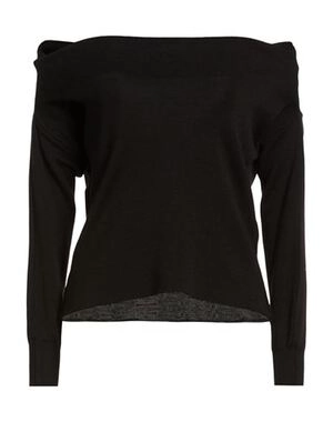 CARLA G. Sweater Size Wool, Acrylic - Black