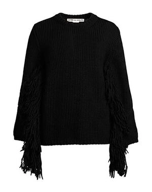 Comme Des Garçons Sweater Size Wool - Black