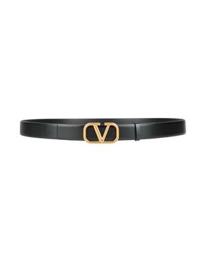 Valentino Garavani Belt Size Leather - Black