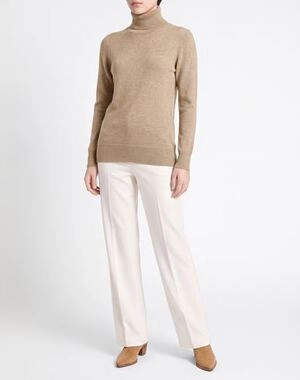 Fabiana Filippi Turtleneck Tan Size Cashmere