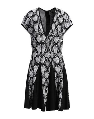 Balmain Mini Dress Size Viscose, Elastane - Black