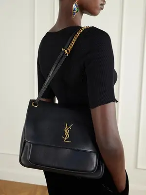 Saint Laurent Niki Leather Shoulder Bag
