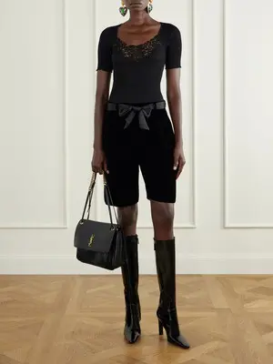 Saint Laurent Niki Leather Shoulder Bag