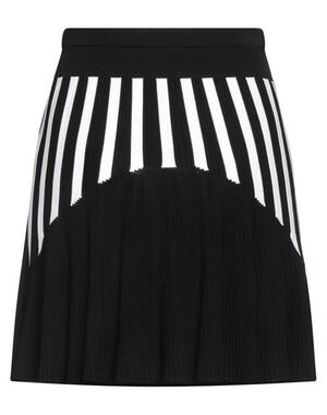 Balmain Mini Skirt Size Viscose, Polyester, Polyamide