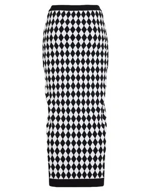 Balmain Midi Skirt Size Viscose, Polyamide, Polyester, Elastane