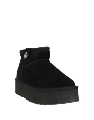 Patrizia Pepe Ankle Boots Size Leather - Black