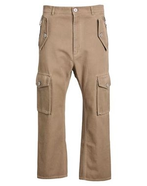 Balmain Pants Sand Size Cotton - Beige