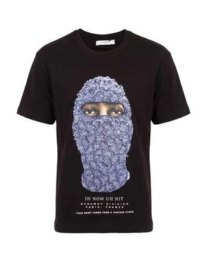 IH NOM UH NIT T-shirt Size Cotton - Black