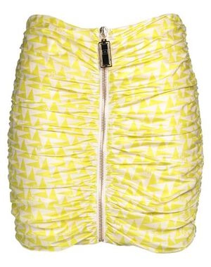 Elisabetta Franchi Mini Skirt Size Viscose - Green