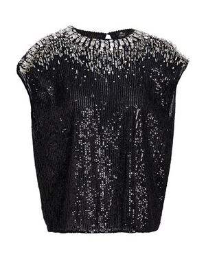 Elisabetta Franchi Top Size Polyester - Black