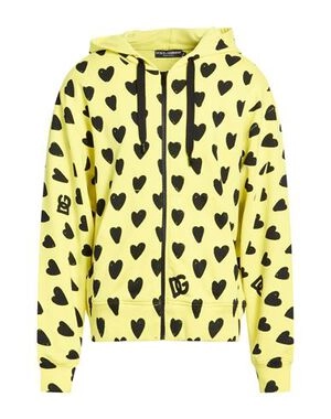 Dolce & Gabbana Sweatshirt Size Cotton, Elastane - Yellow