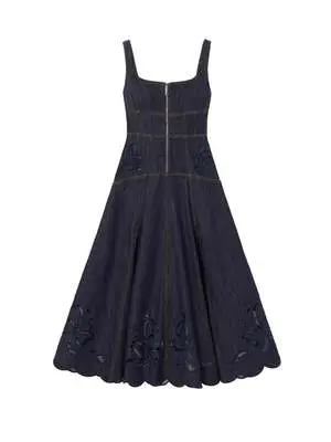 SELF-PORTRAIT Midi Dress - Multicolor