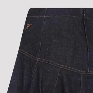 Jacquemus La Jupe De-nimes Lavoir Midi Skirt - Blue