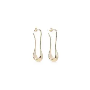 LEMAIRE Short Drop Earrings - Silver