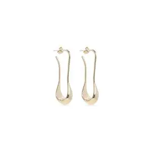 LEMAIRE Short Drop Earrings - Silver
