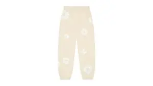DENIM TEARS Cotton Wreath Sweatpants - Oatmeal