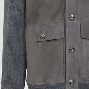 Brunello Cucinelli Padded Leatherjacket