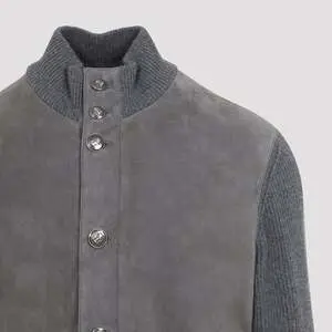 Brunello Cucinelli Padded Leatherjacket