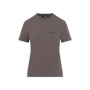 Jacquemus Le Grosgrain T-shirt - Brown
