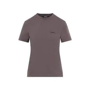 Jacquemus Le Grosgrain T-shirt - Brown